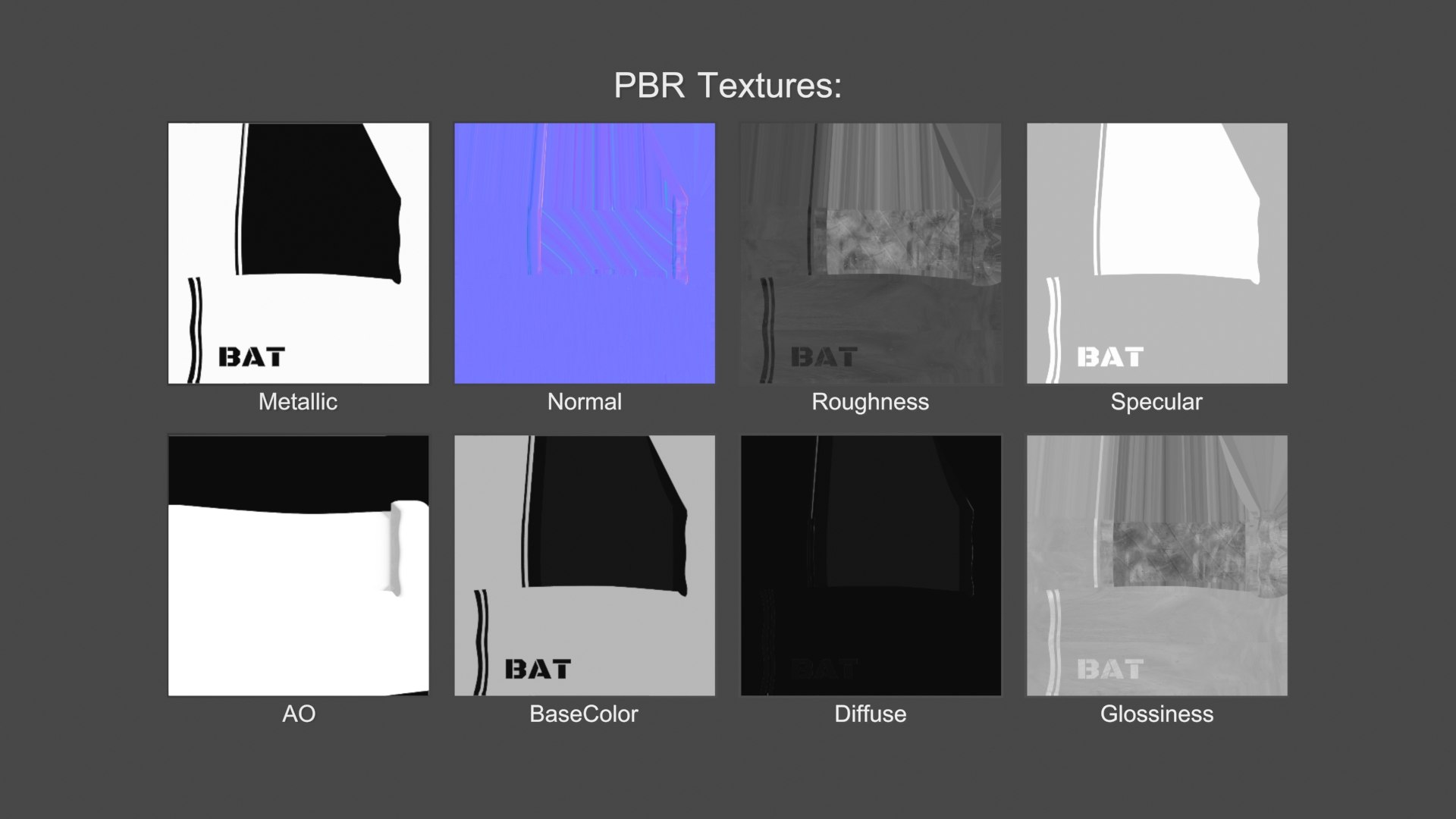 Baseball Bat Model - TurboSquid 1702576