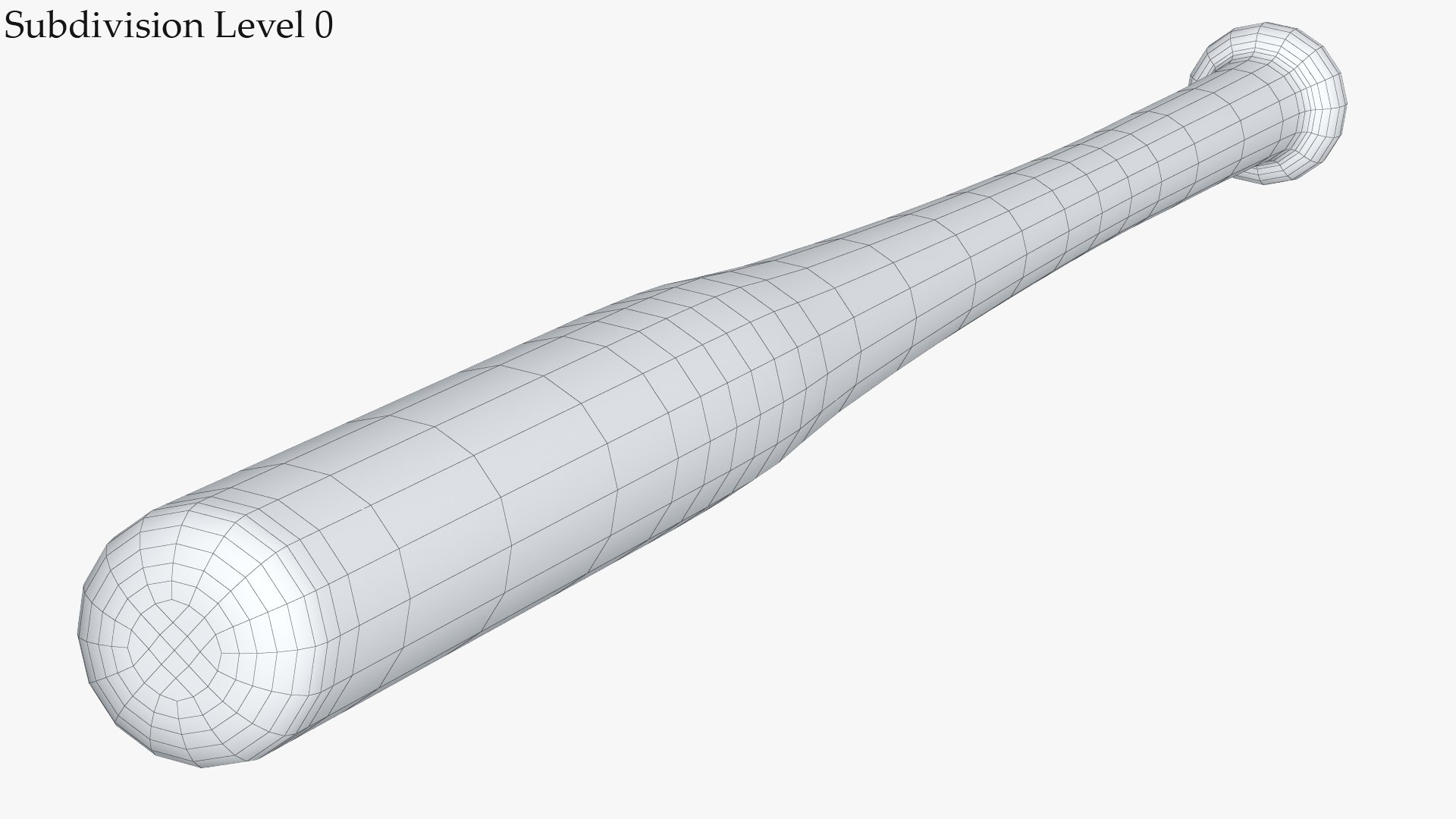 Baseball Bat Model - TurboSquid 1702576