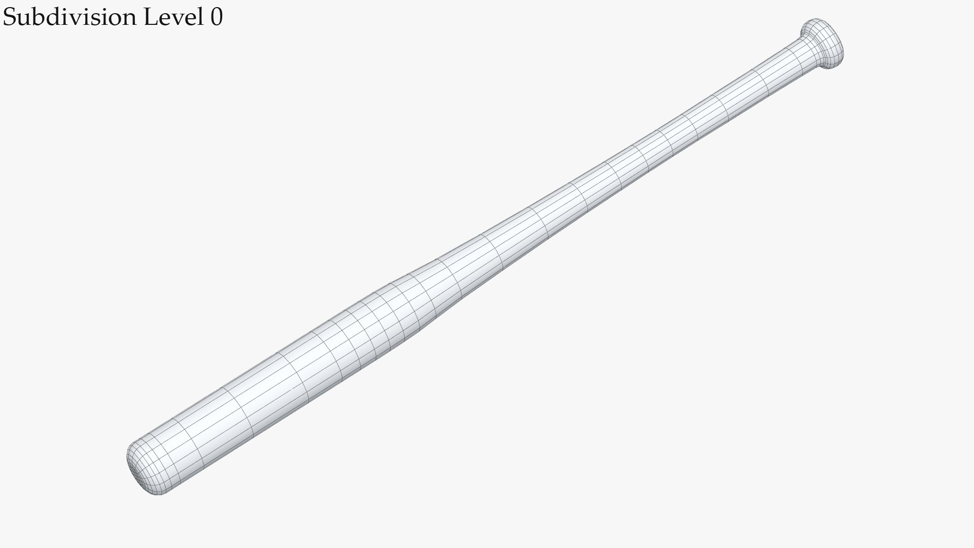Baseball Bat Model - TurboSquid 1702576
