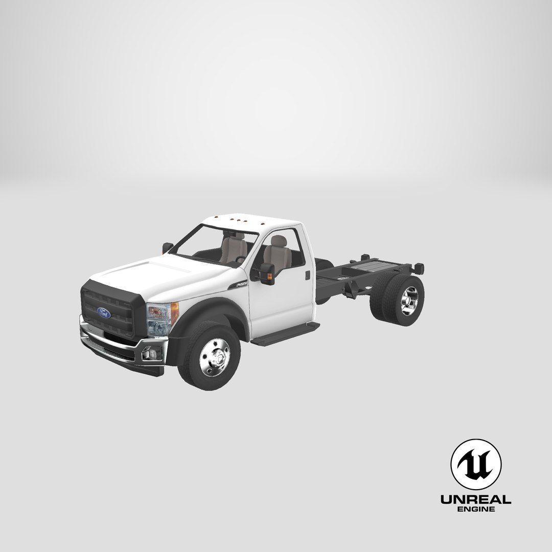 3D realistic f-550 chassis - TurboSquid 1286868
