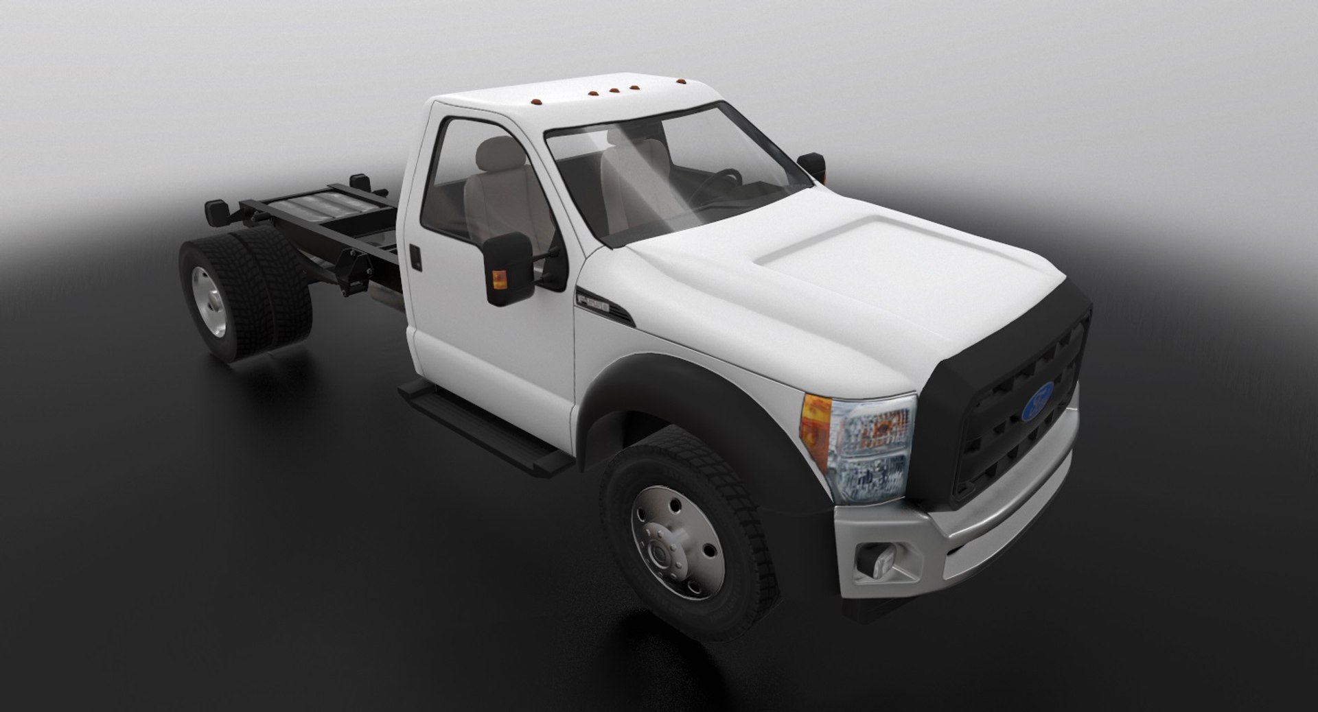3D Realistic F-550 Chassis - TurboSquid 1286868