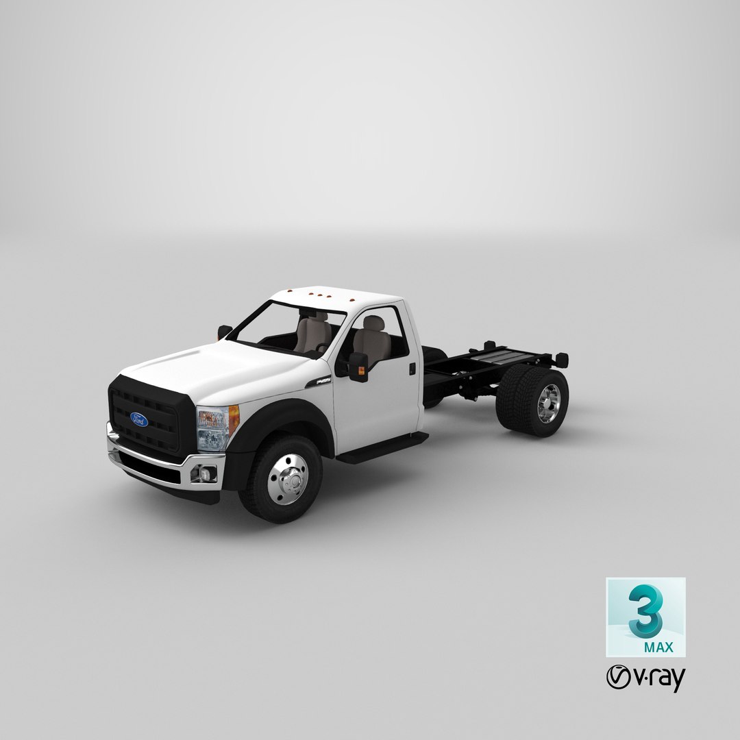 3D realistic f-550 chassis - TurboSquid 1286868