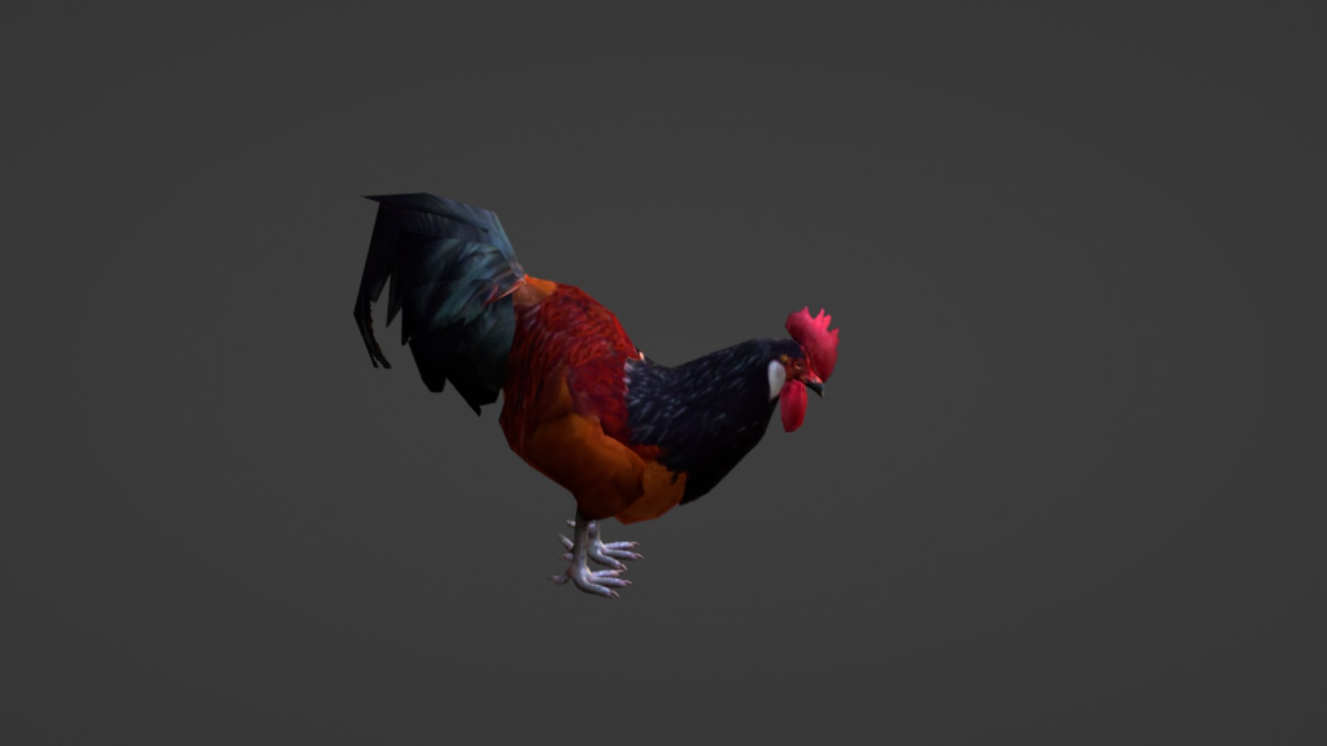 Rooster 3D Model - TurboSquid 2069886