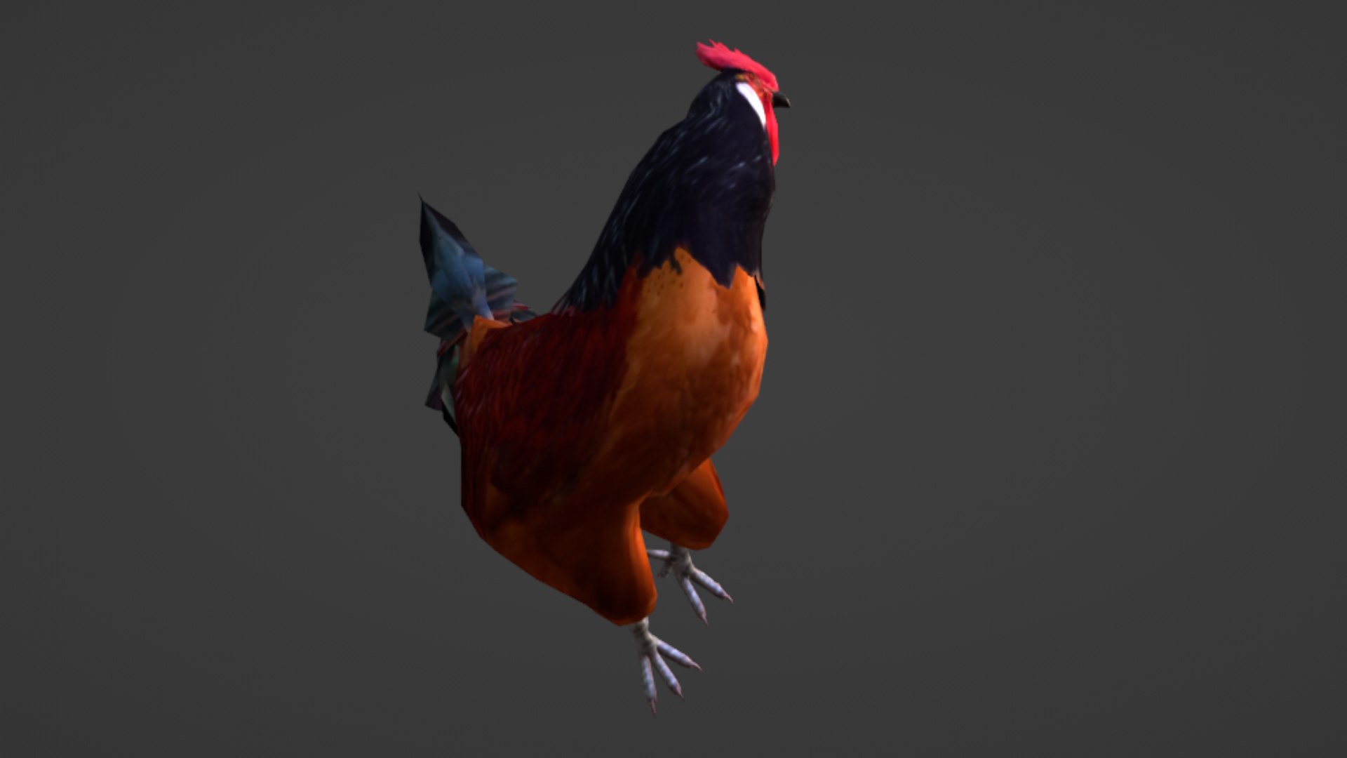 Rooster 3D Model - TurboSquid 2069886