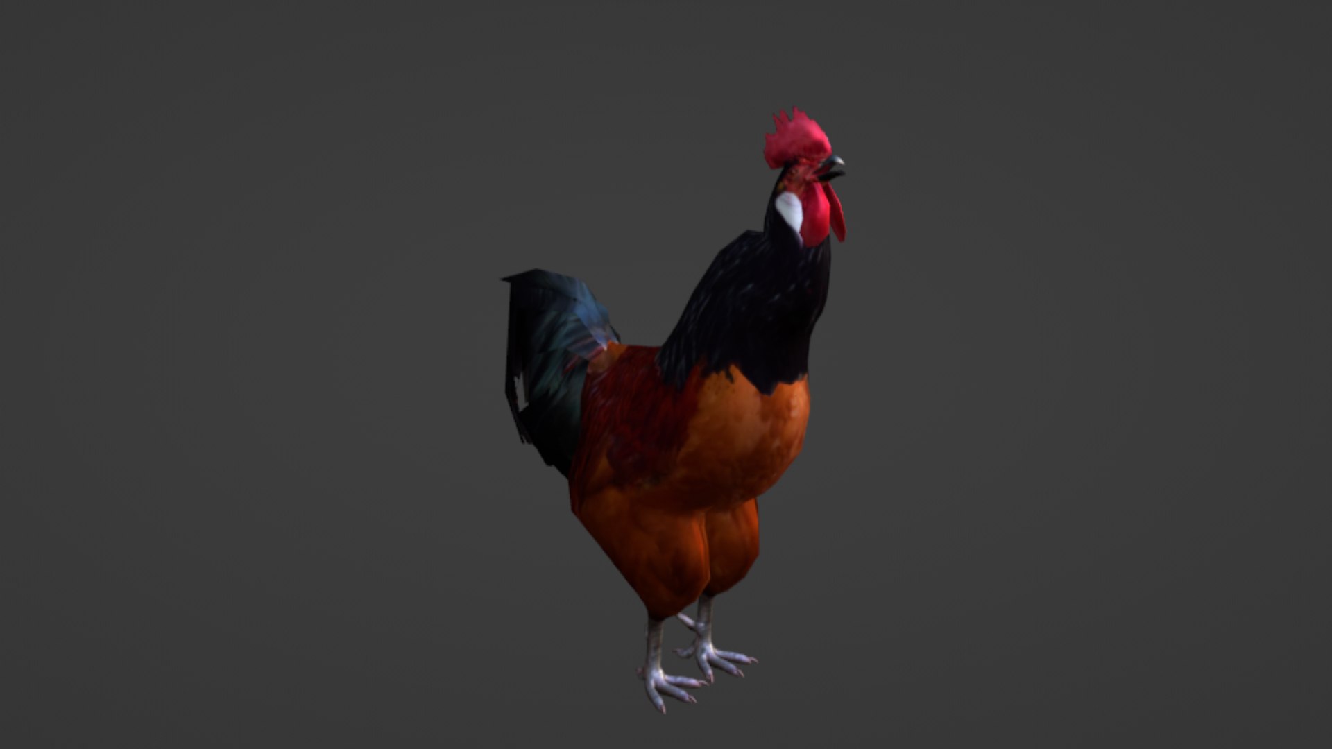 Rooster 3D Model - TurboSquid 2069886