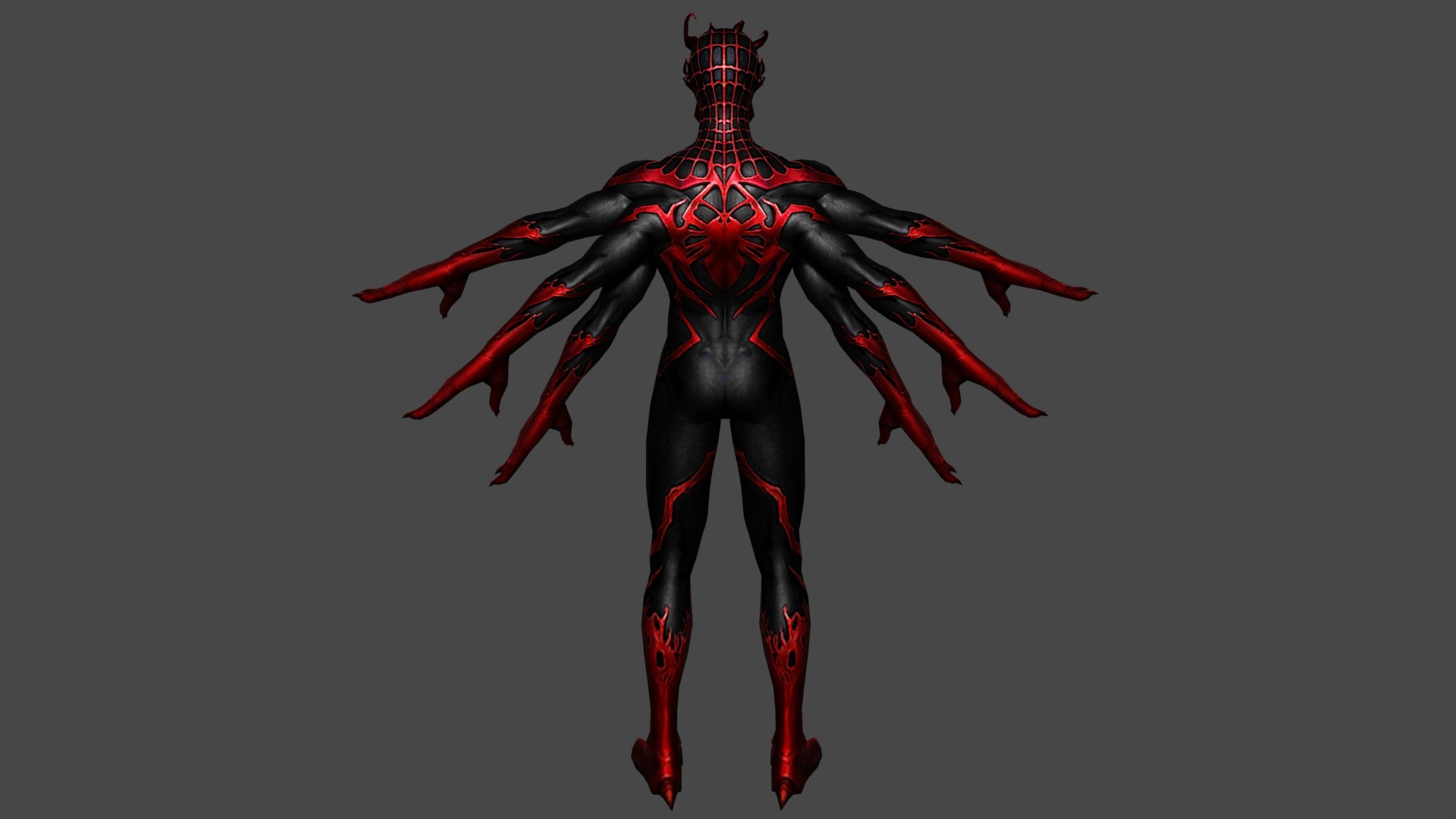 Miles Morales Symbiote Model - TurboSquid 2285640