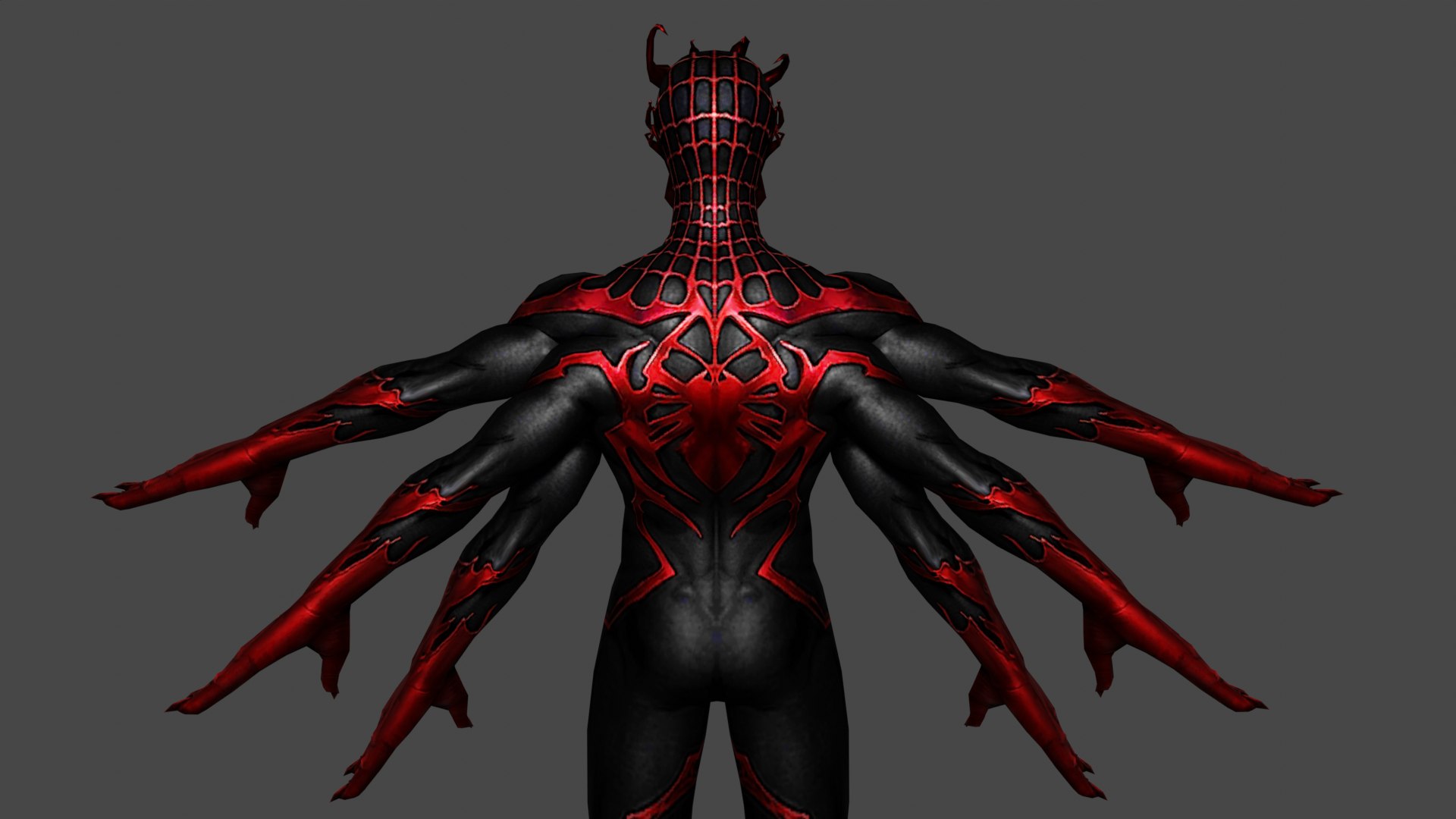 Miles Morales Symbiote Model - TurboSquid 2285640