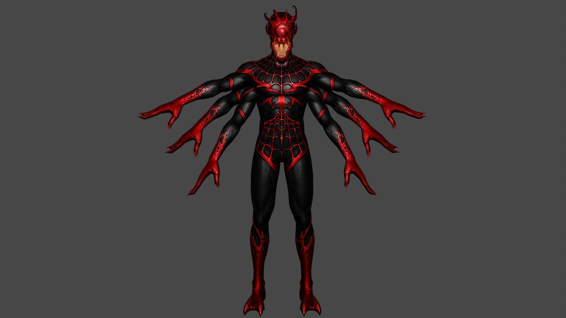 Miles Morales Symbiote Model - TurboSquid 2285640
