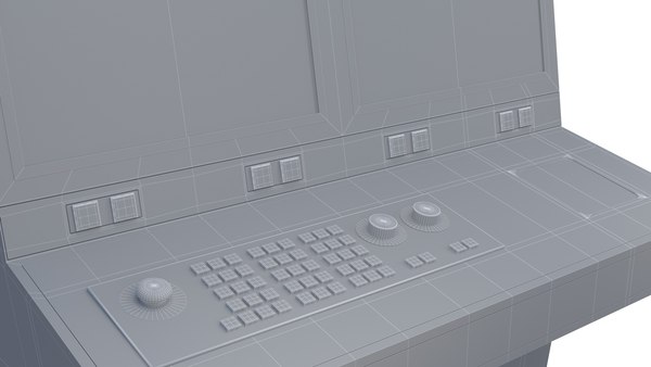 Control Panel 3D - TurboSquid 1774947