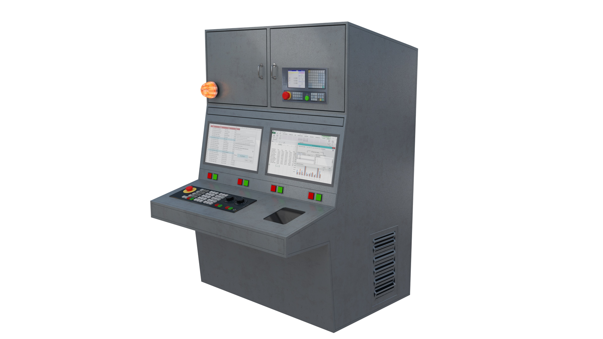 Control Panel 3D - TurboSquid 1774947