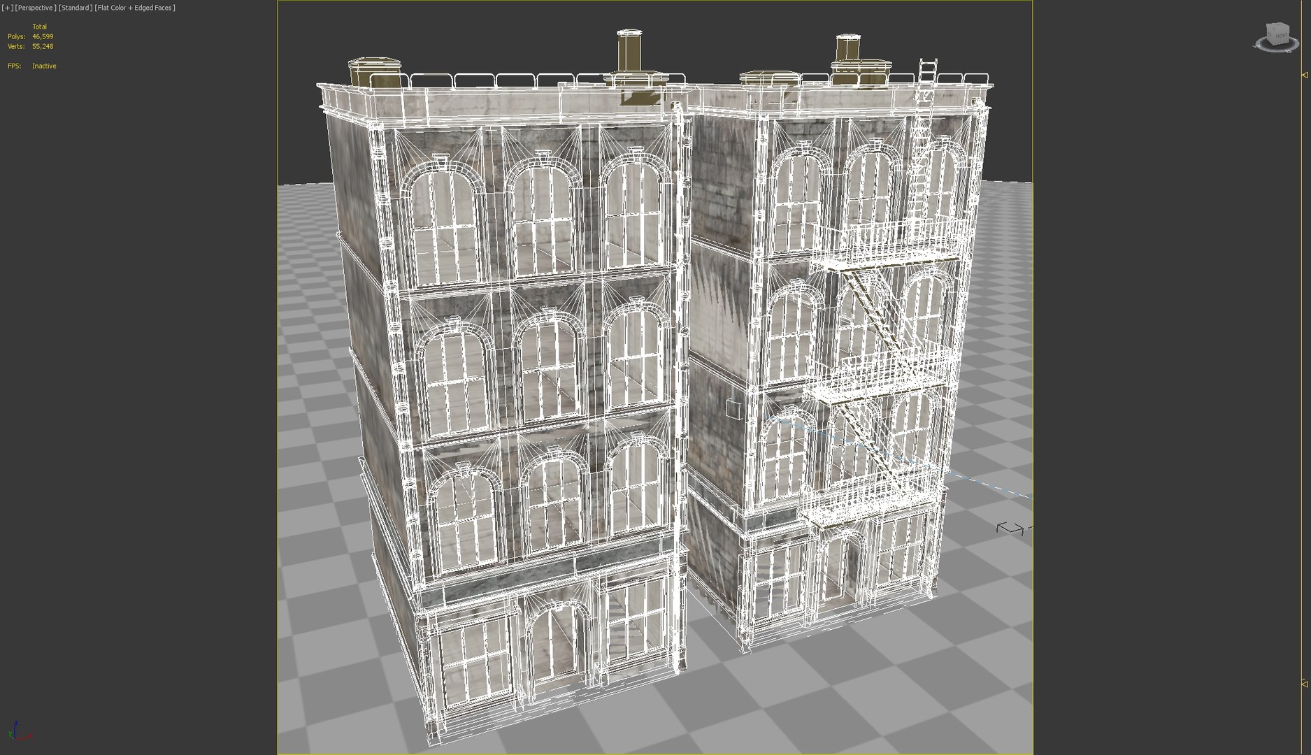 1800s Building A 3D Model - TurboSquid 1794573