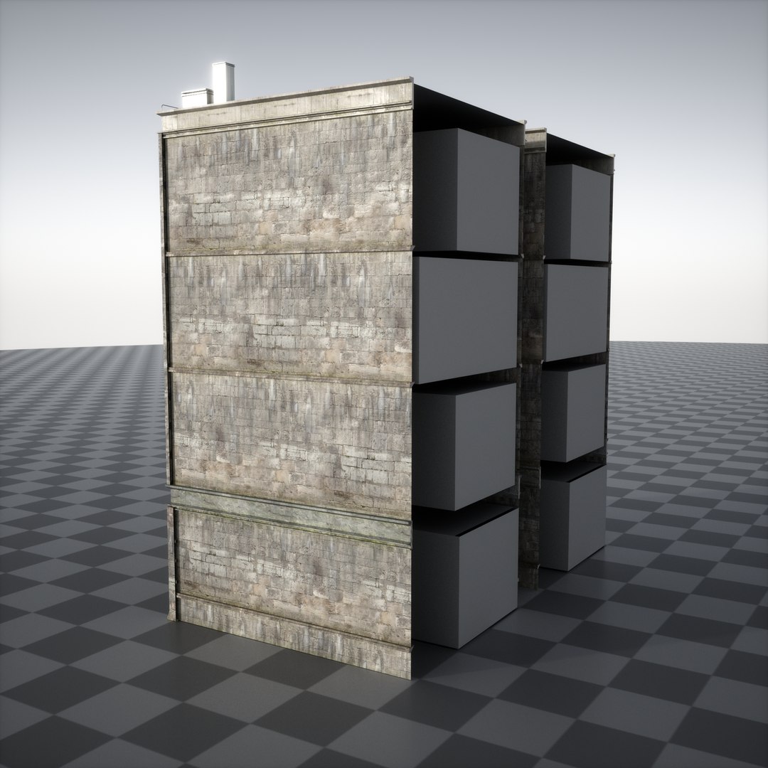 1800s Building A 3D Model - TurboSquid 1794573