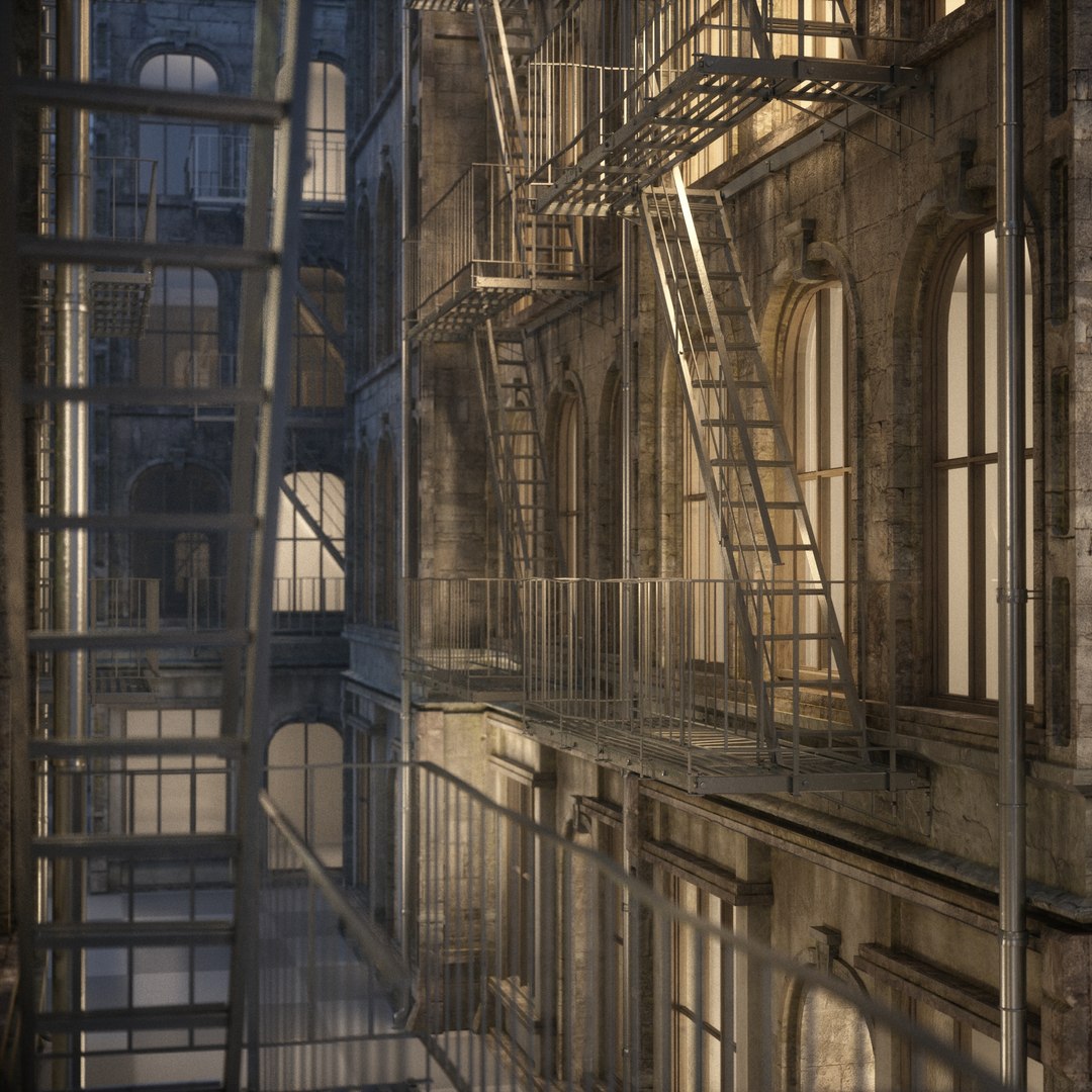 1800s Building A 3D Model - TurboSquid 1794573