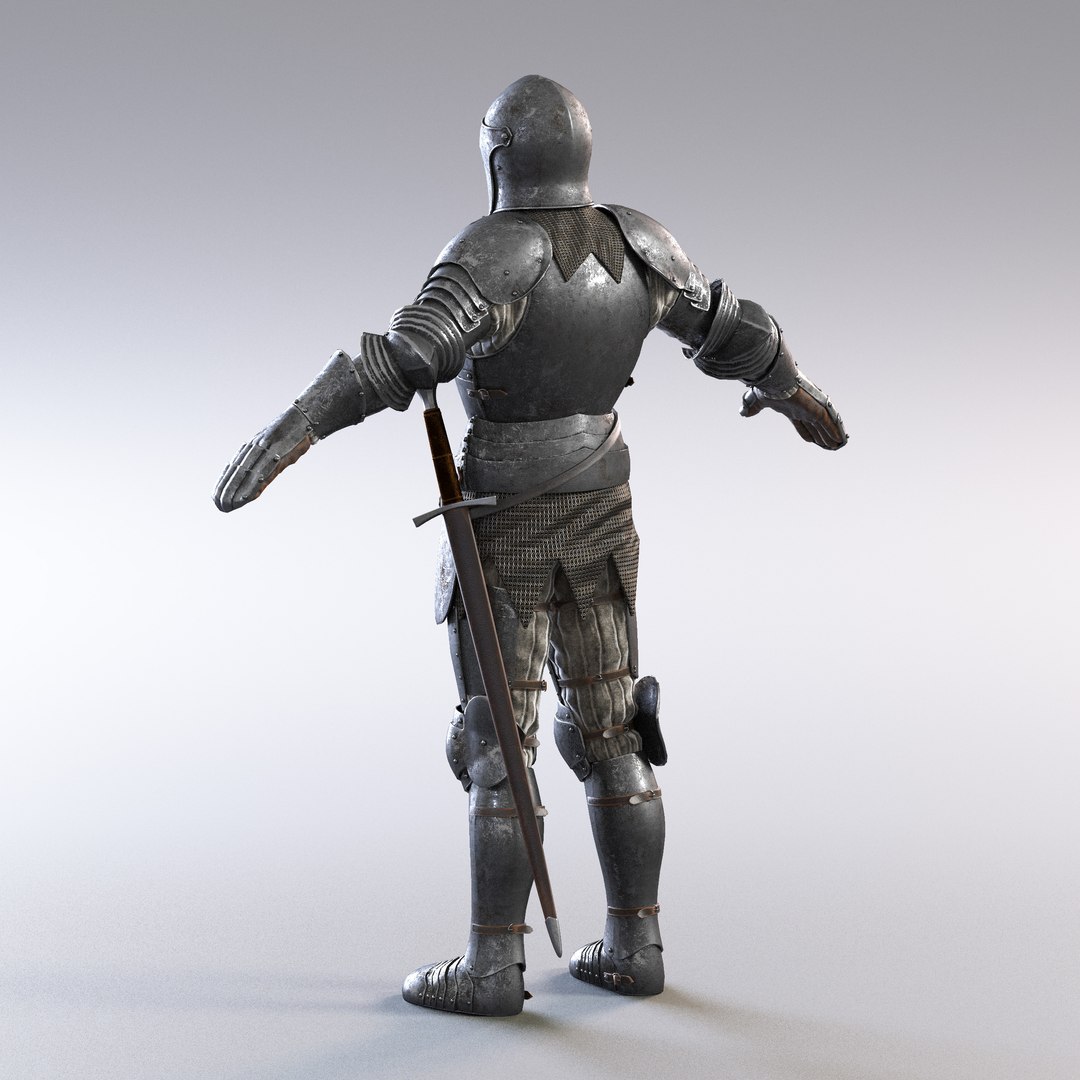 Fullplate Knight 3D Model - TurboSquid 1395976