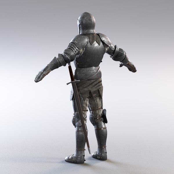 Fullplate knight 3D model - TurboSquid 1395976