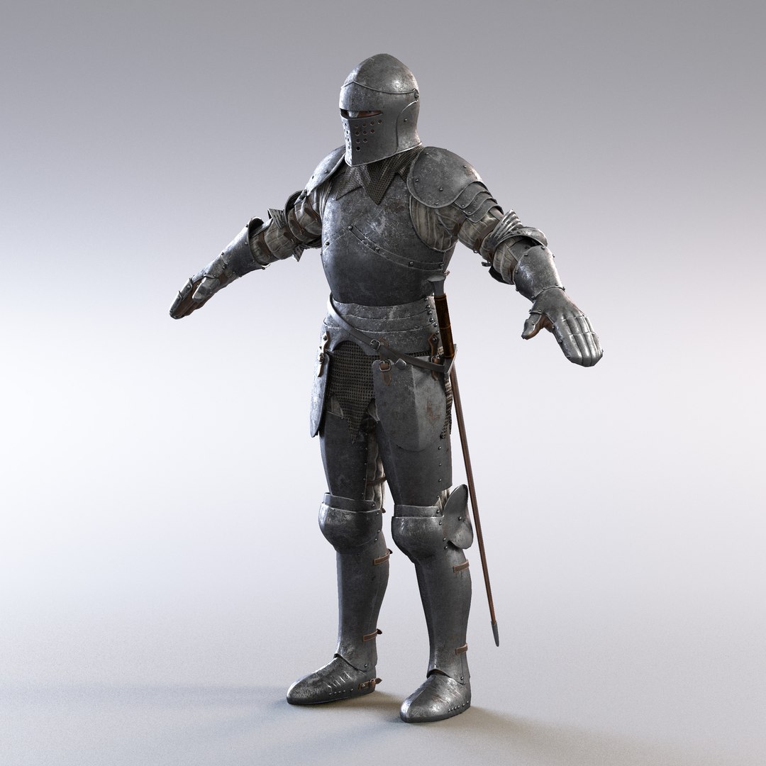 Fullplate Knight 3D Model - TurboSquid 1395976