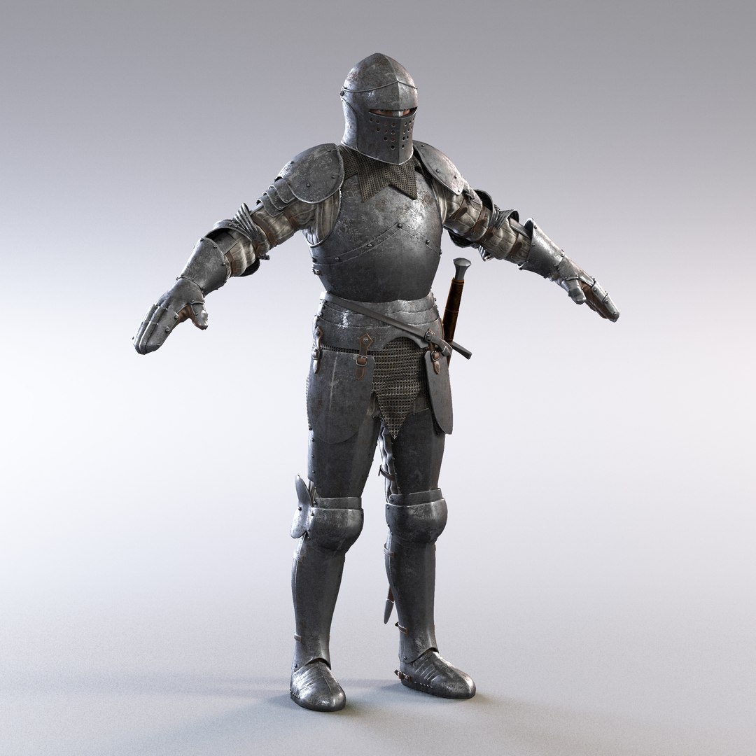 Fullplate Knight 3D Model - TurboSquid 1395976