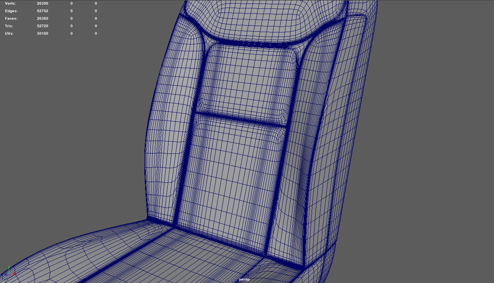 3D Model Car Seat 013 - TurboSquid 1974180