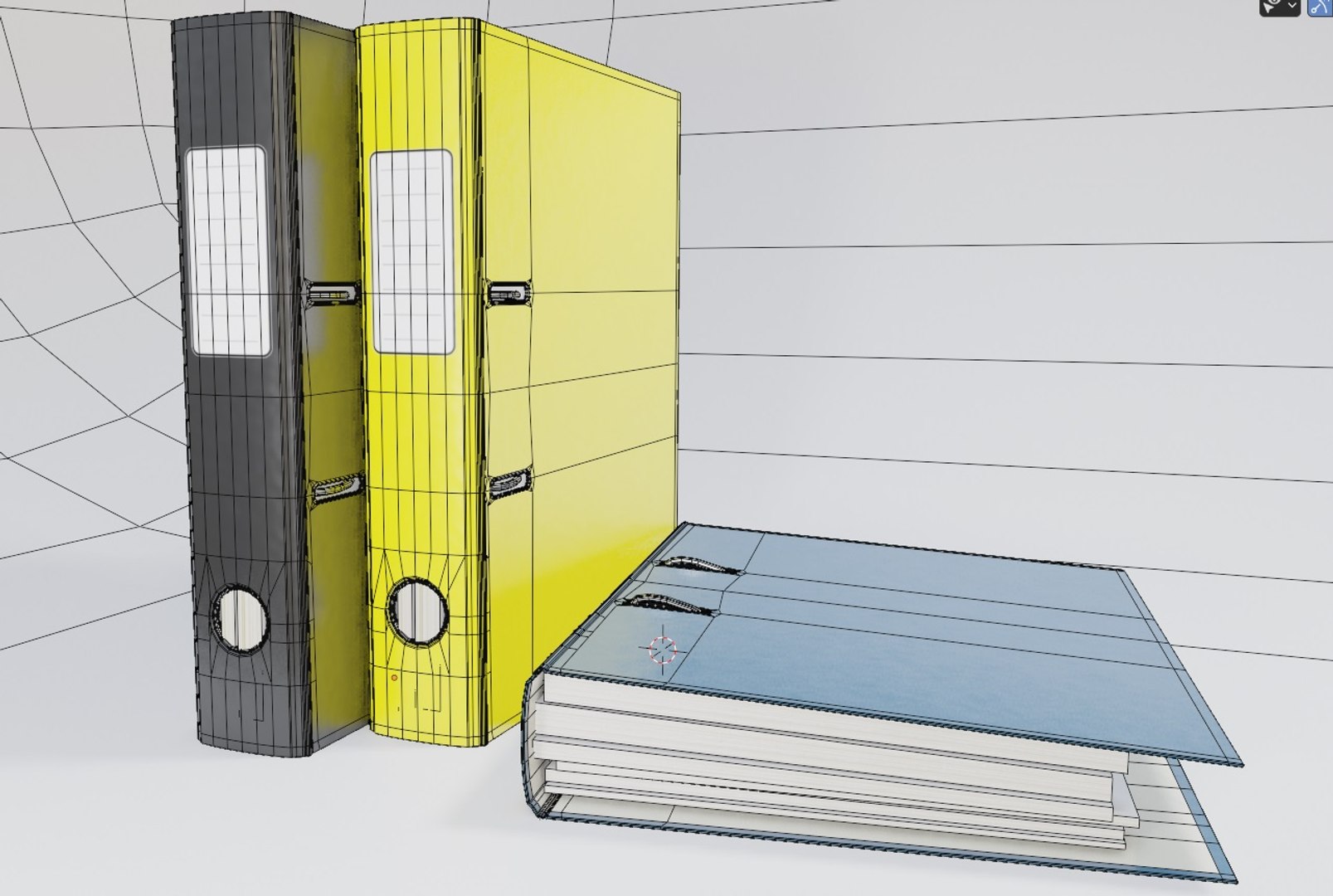 Office Ring Binders 3D Model - TurboSquid 1643662