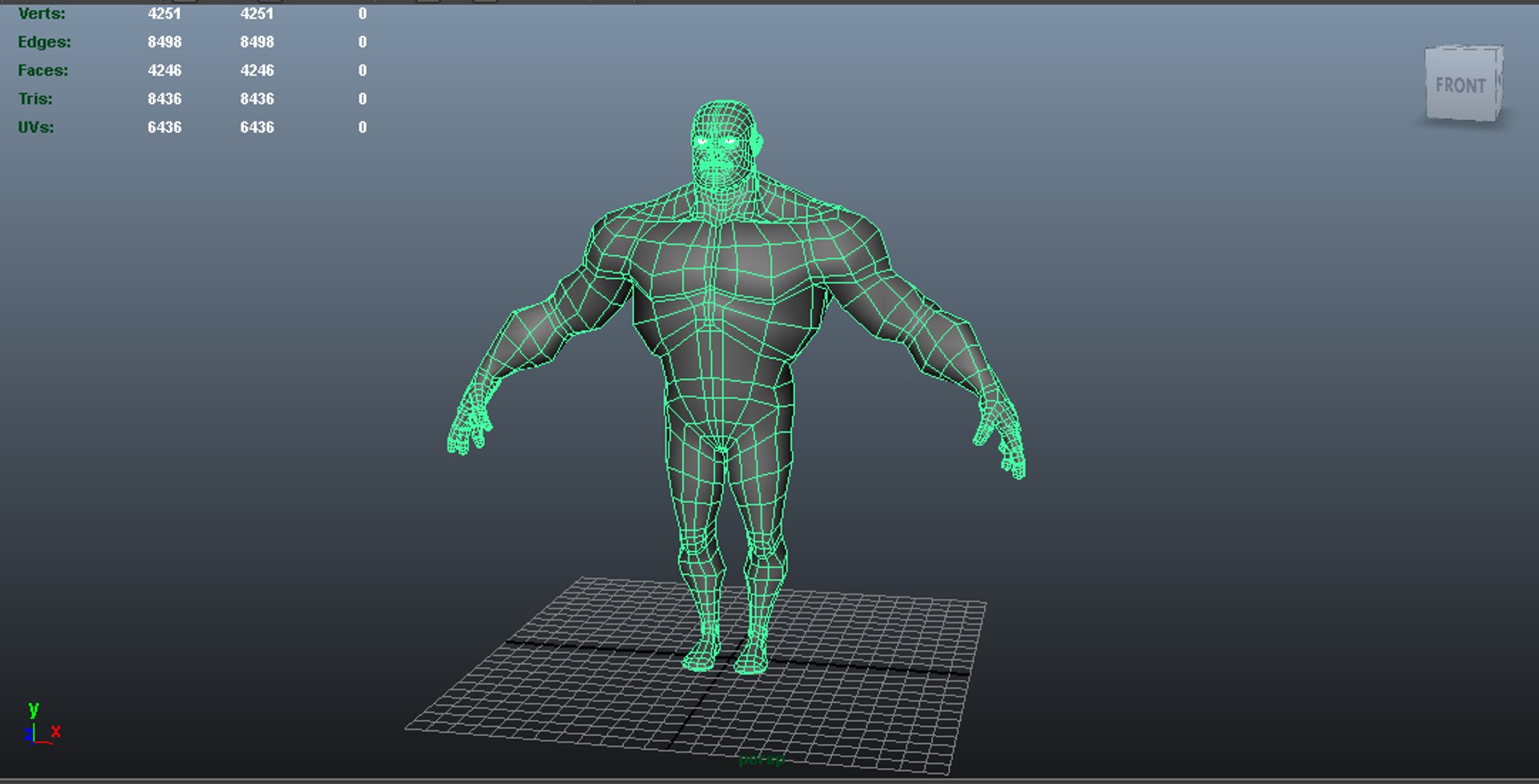 base mesh 3d ma