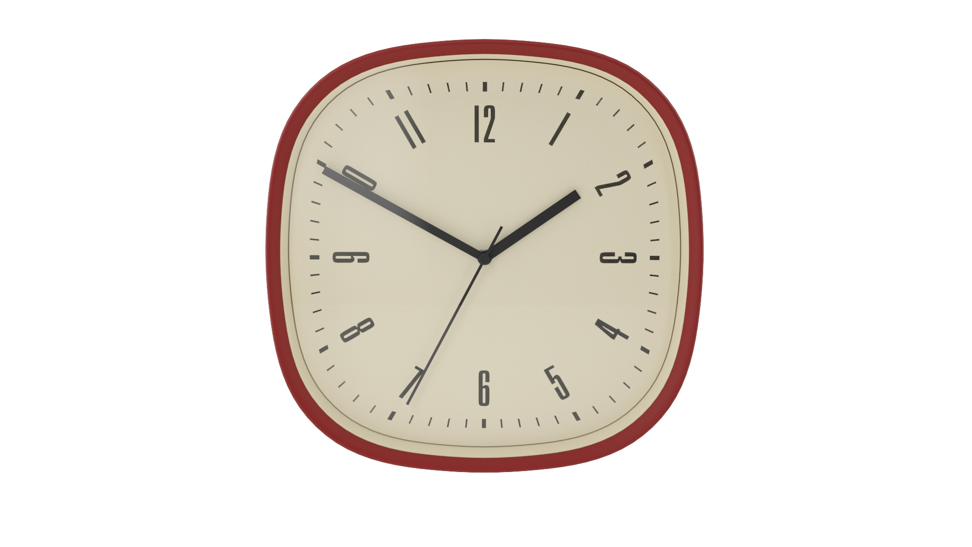 3D Retro Clock - TurboSquid 1605131