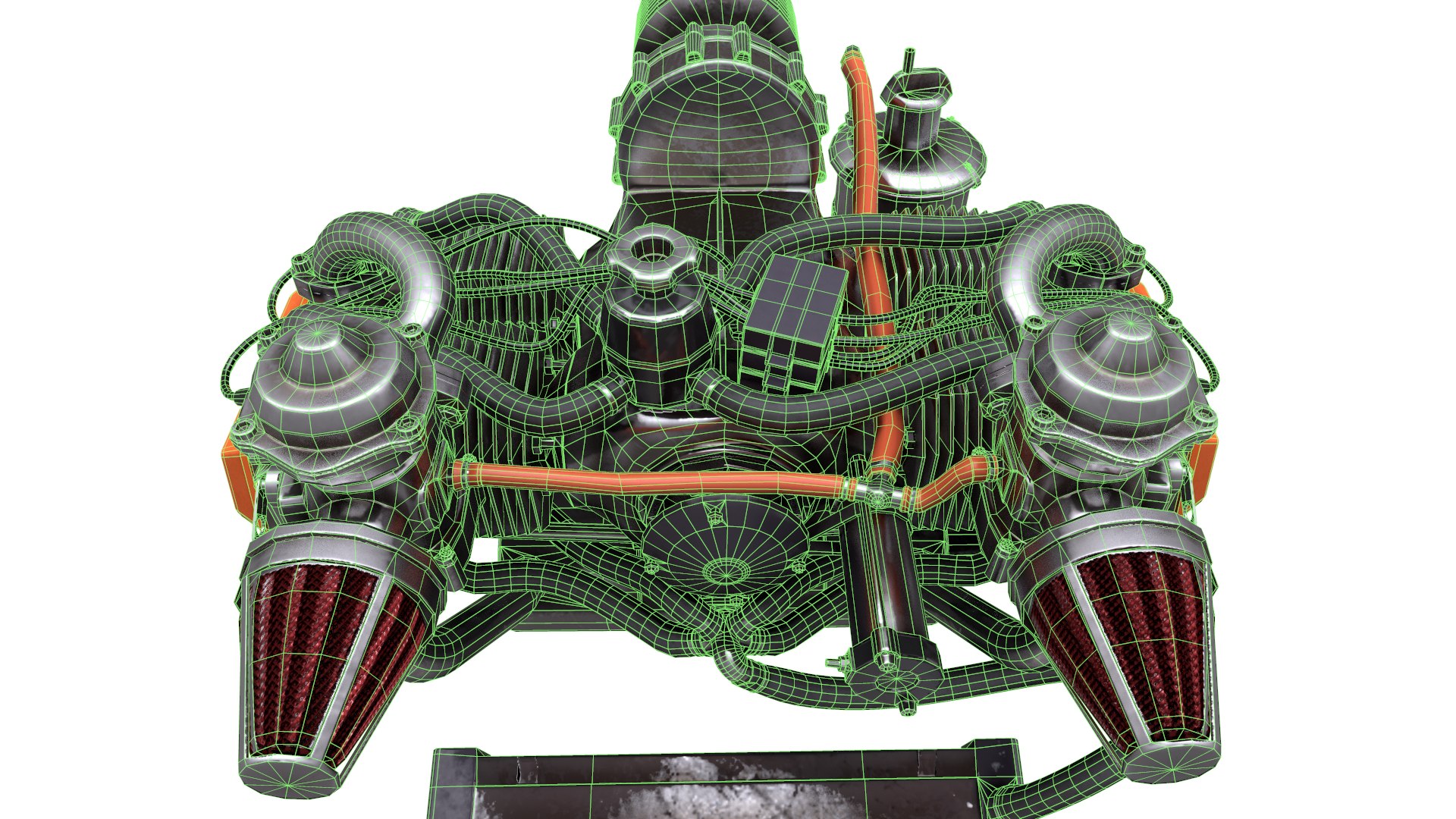 Aircraft Engine Rotax 912 3D Model - TurboSquid 1645945