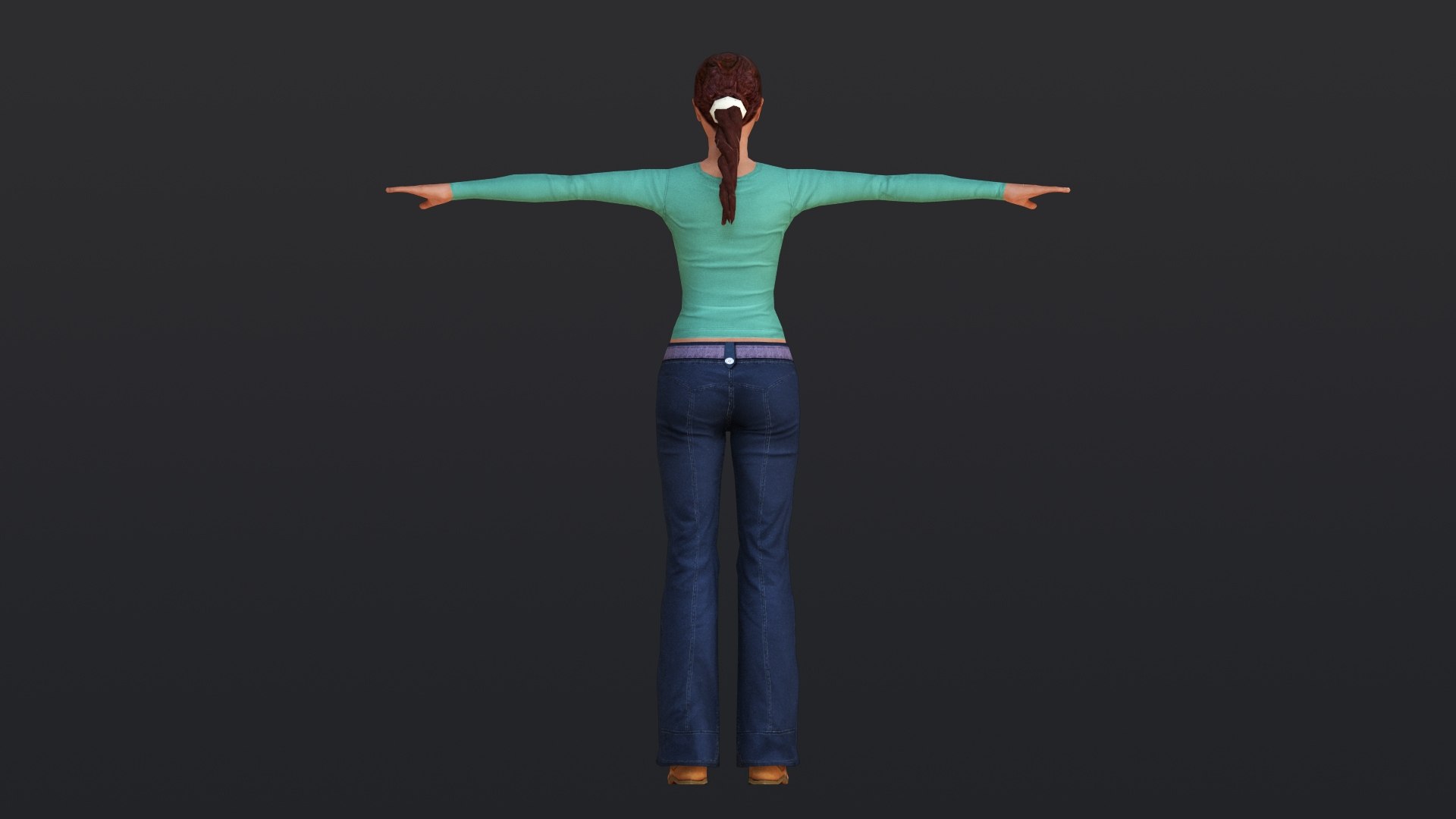 3D model Woman 35 With 52 Animations 32 Morphs - TurboSquid 2085506
