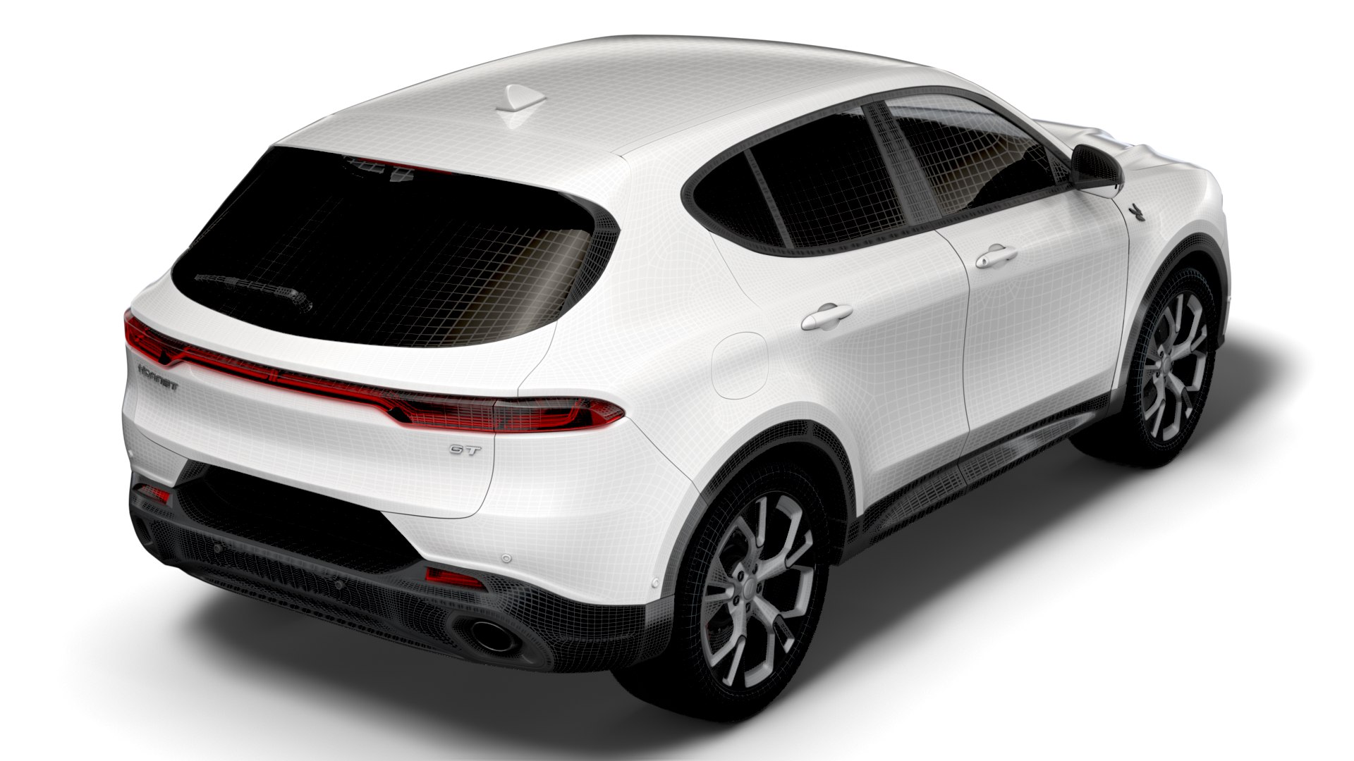 3D Model Dodge Hornet GT GLH 2023 - TurboSquid 2055100