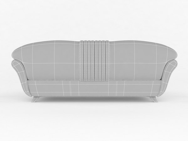 Realistic sofa classic 3D model - TurboSquid 1459263