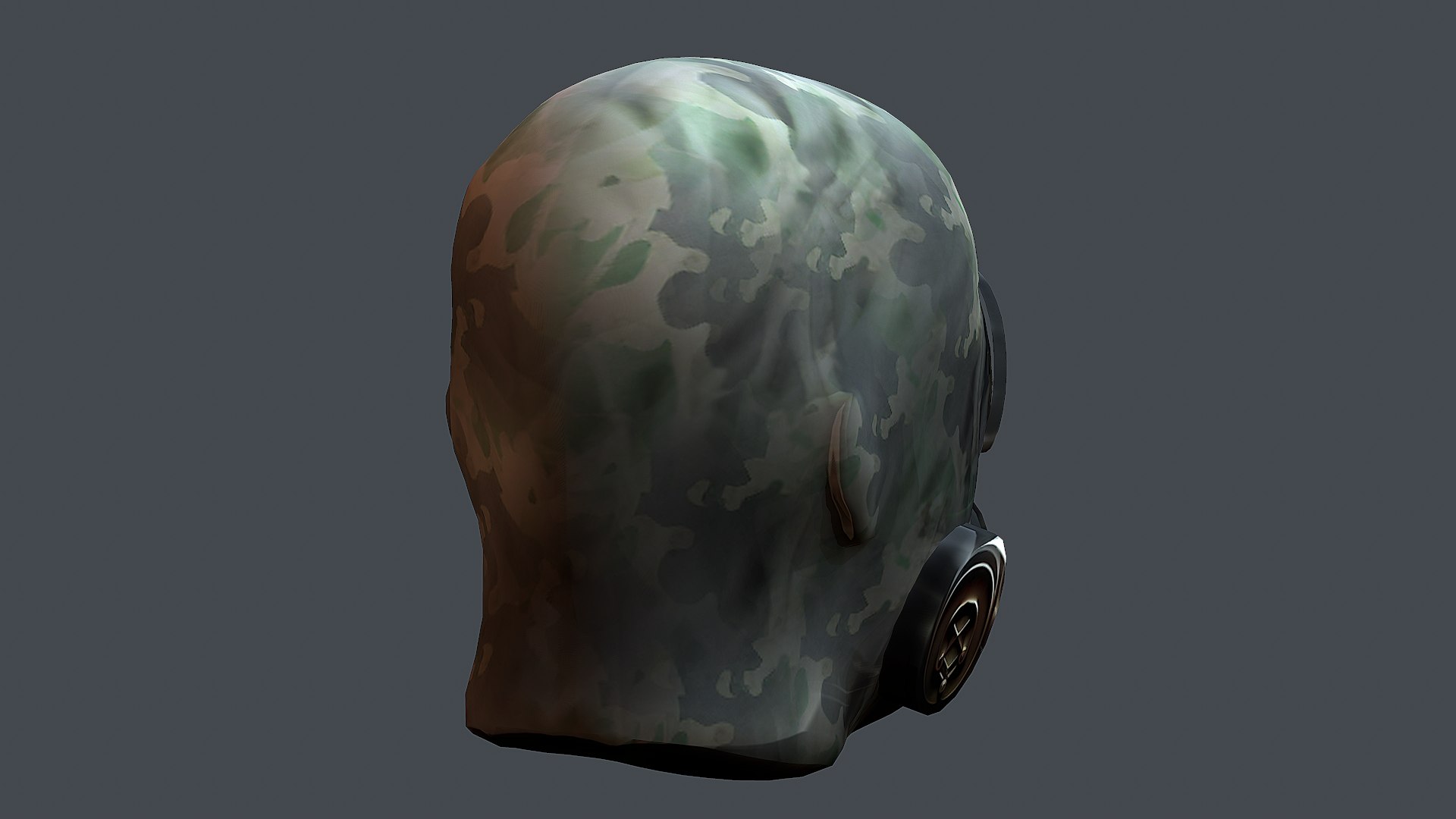 3D 3D Gas Mask Helmet Scifi Futuristic Protection Safety Model ...