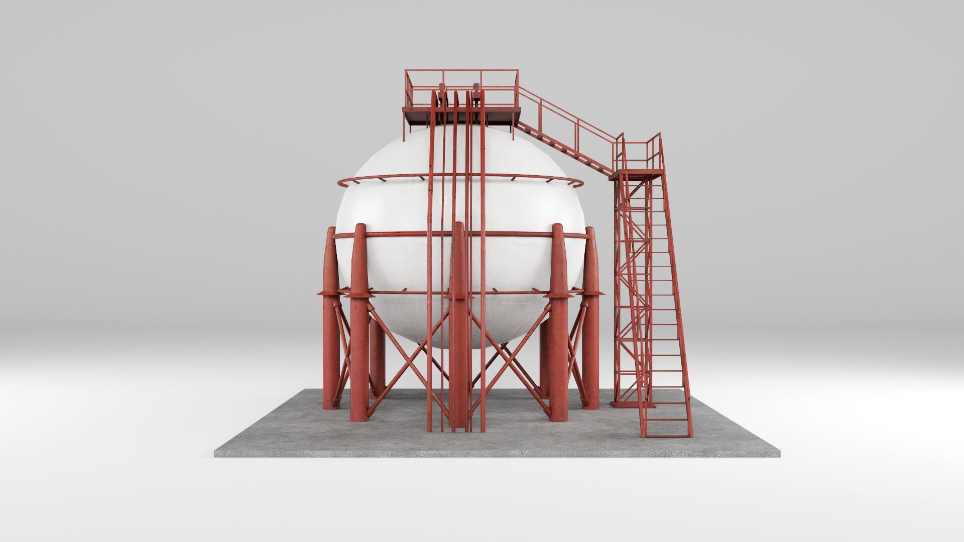 Refinery V1 3D Model - TurboSquid 1694544
