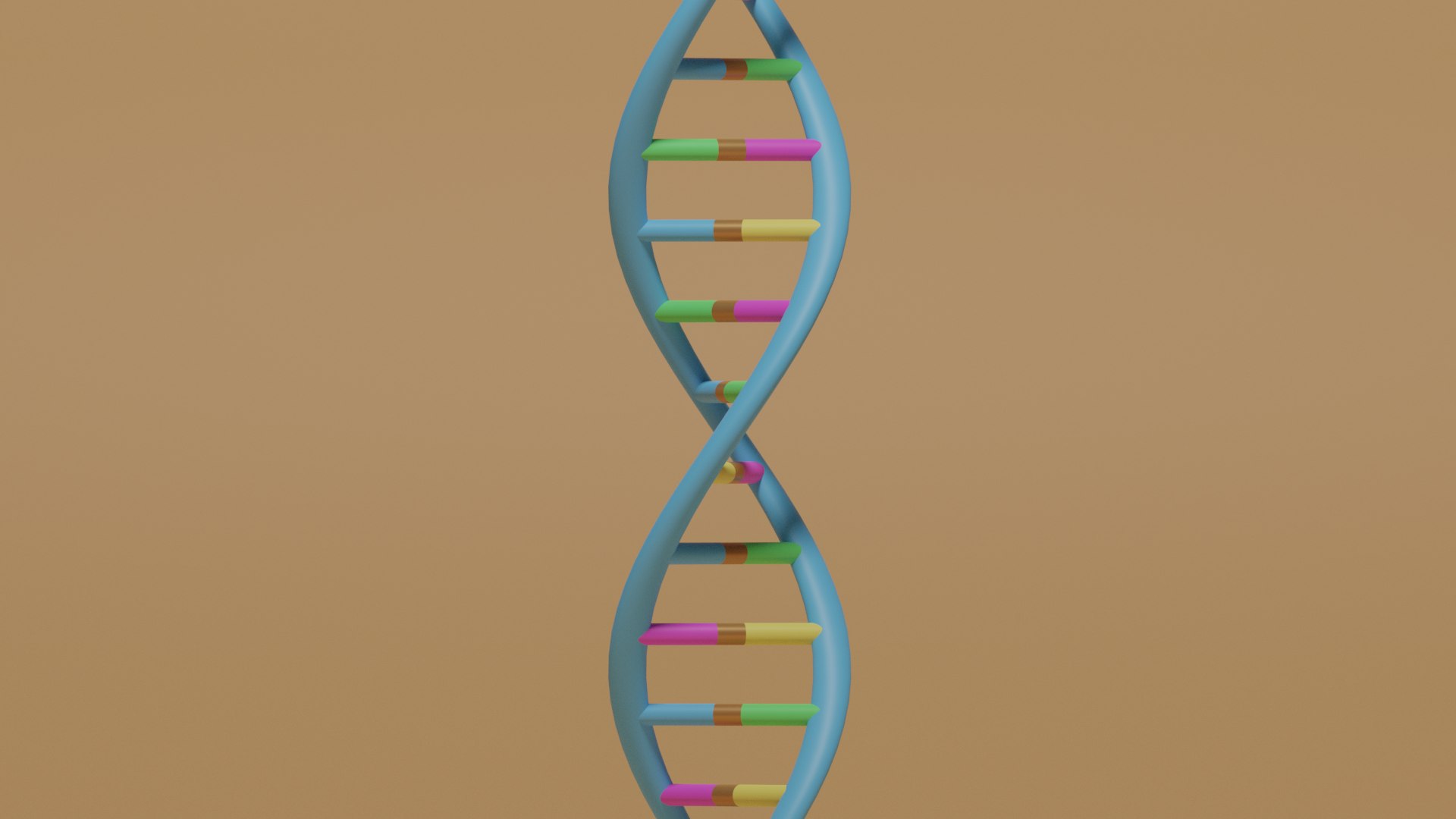 Cartoon DNA 3D Model - TurboSquid 1754557