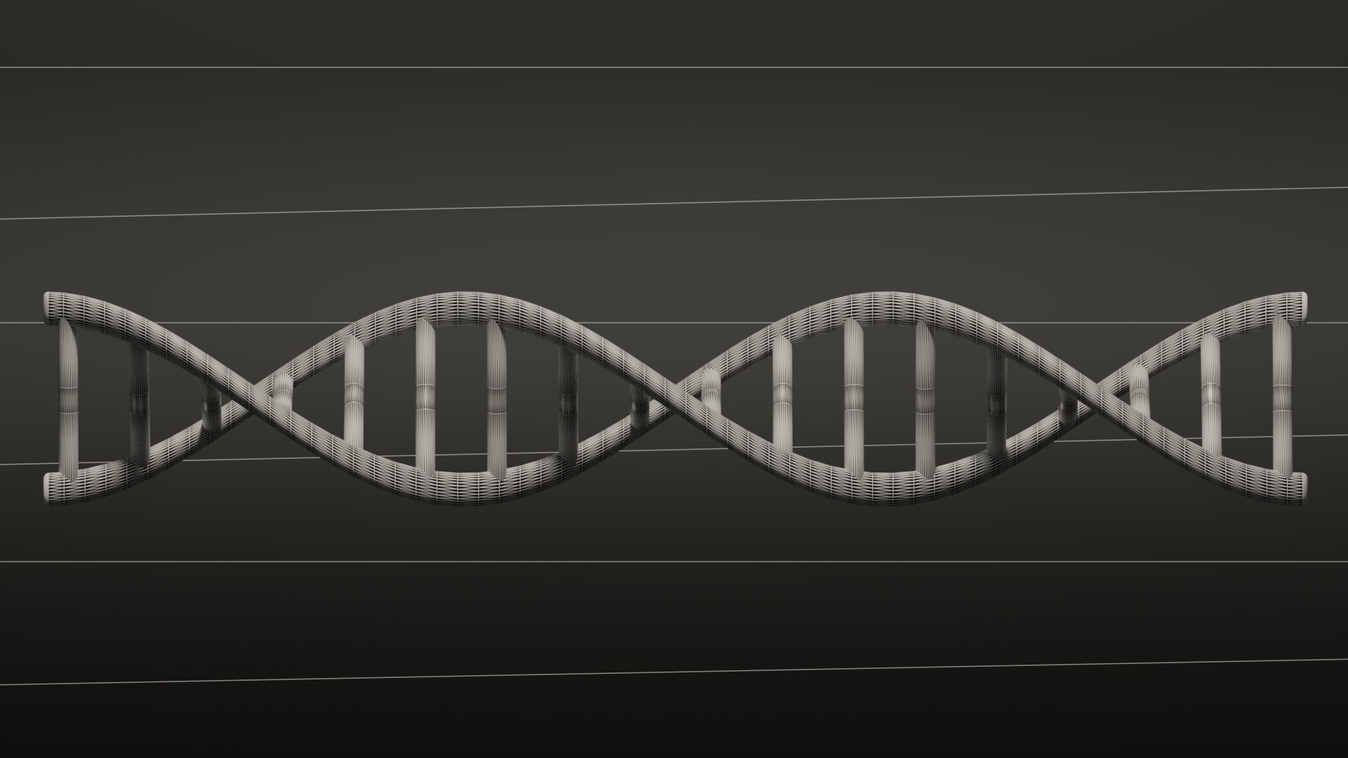 Cartoon DNA 3D Model - TurboSquid 1754557