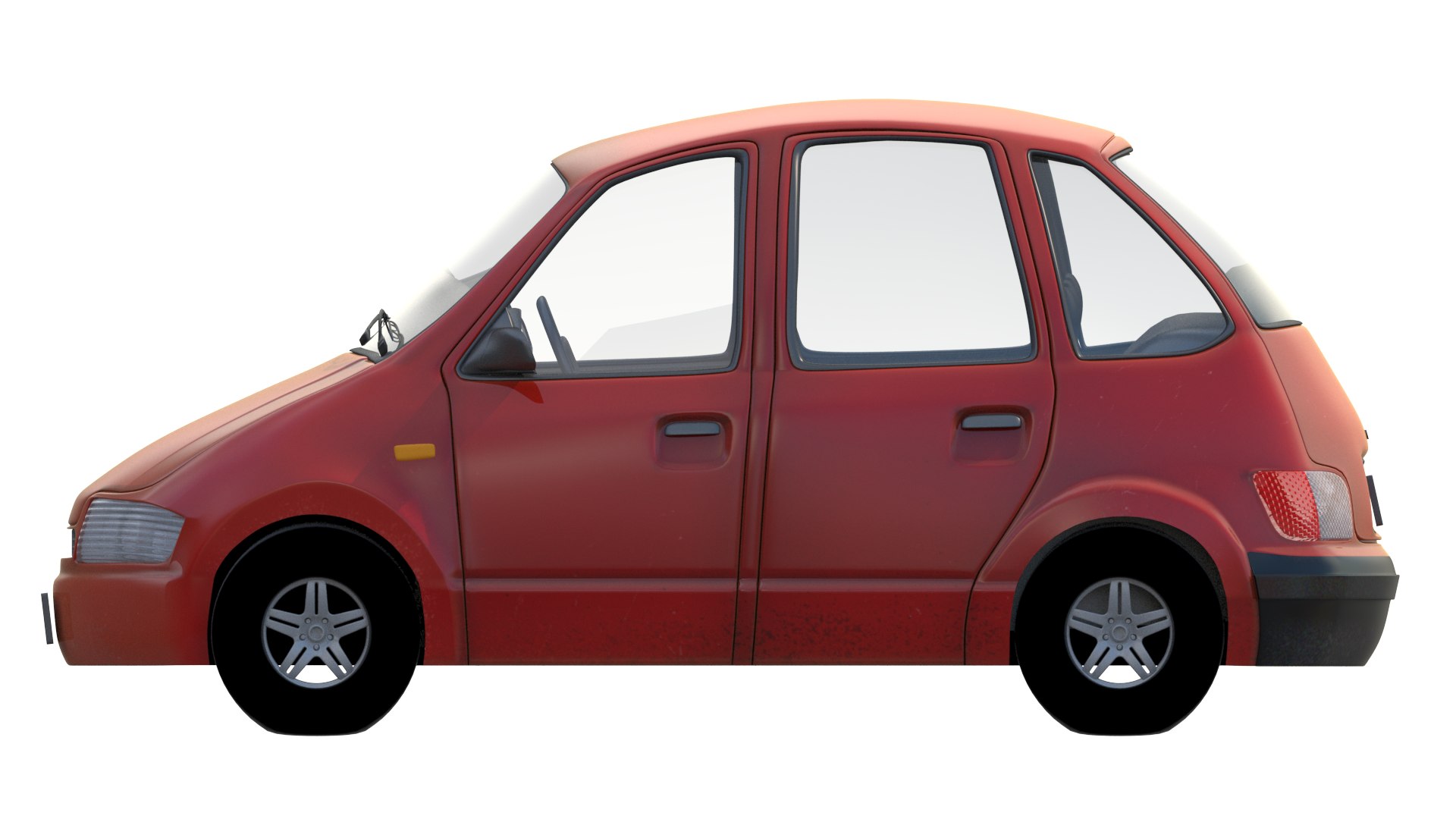 3D Model Cartoon Car - TurboSquid 1364823