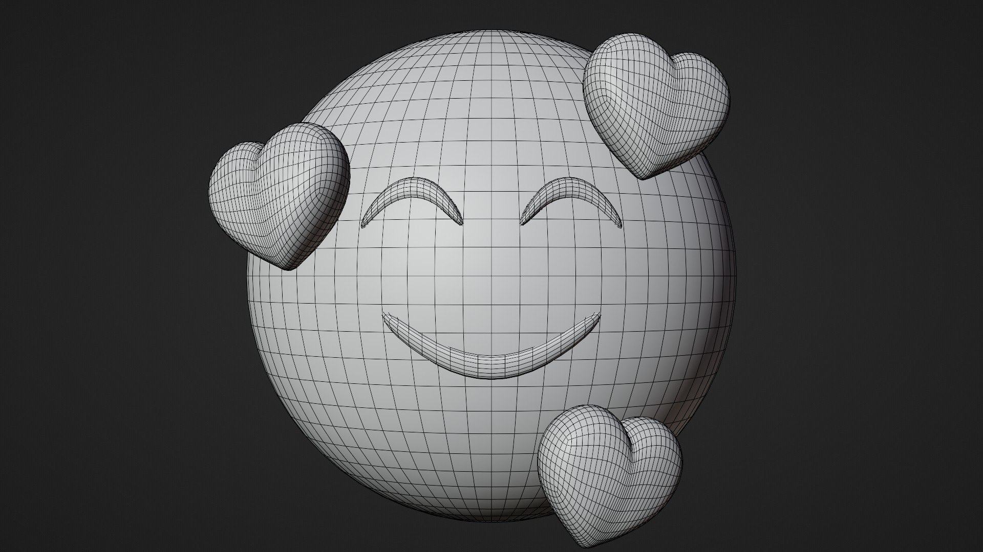 3D 10 Emoticon Yellow Ball Pack Version 2 model - TurboSquid 2018449