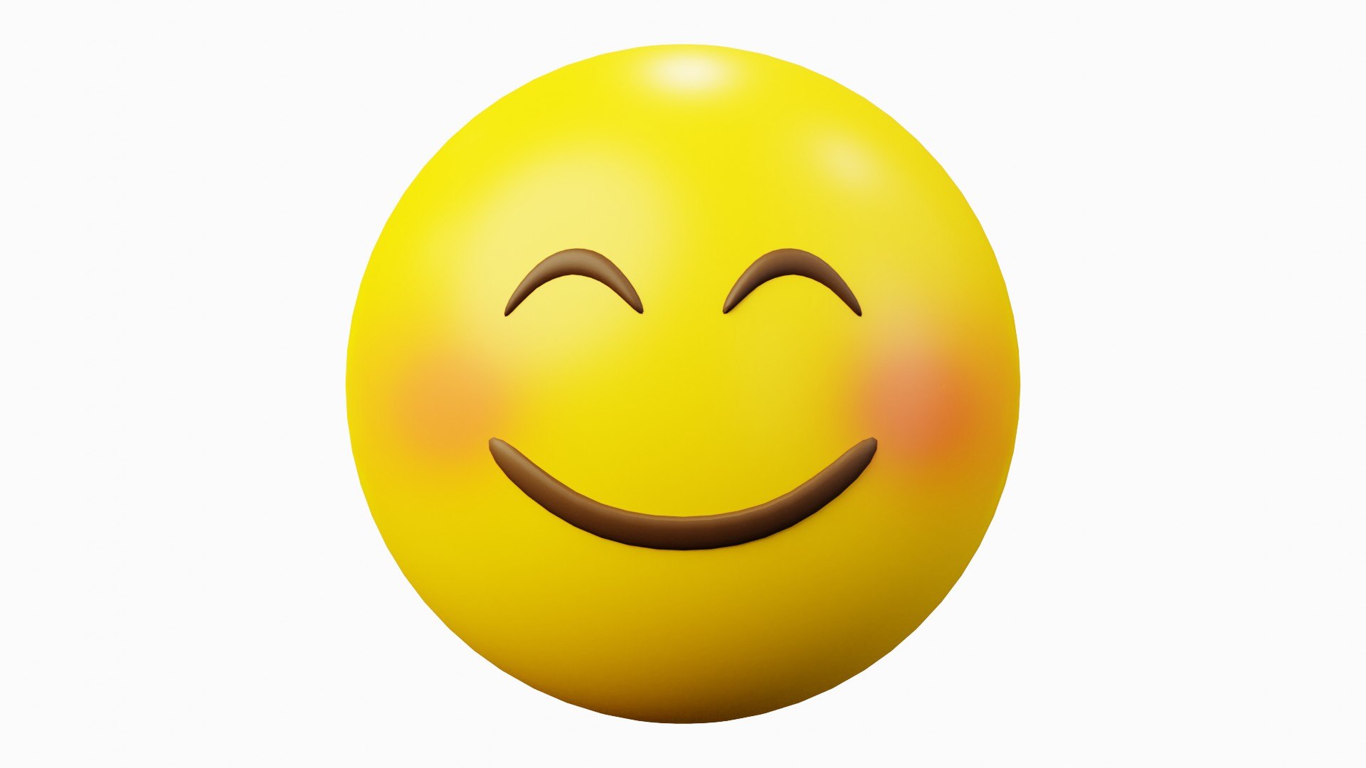 3D 10 Emoticon Yellow Ball Pack Version 2 model - TurboSquid 2018449