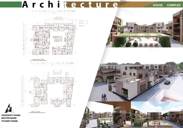 modelo 3d Complejo residencial - TurboSquid 1552269