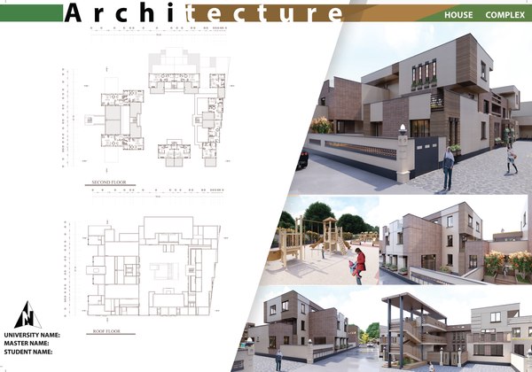 modelo 3d Complejo residencial - TurboSquid 1552269