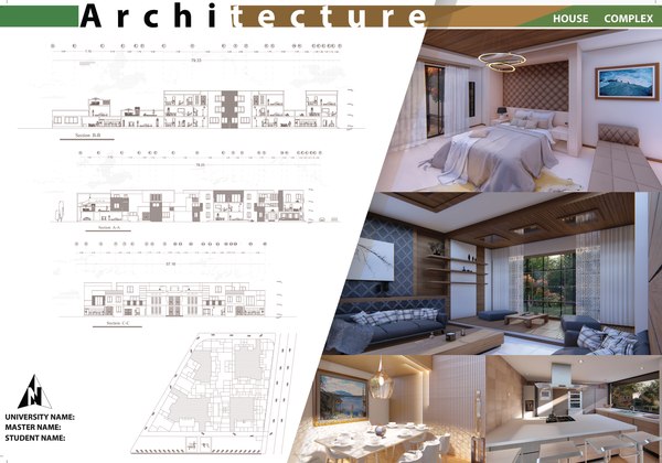 modelo 3d Complejo residencial - TurboSquid 1552269