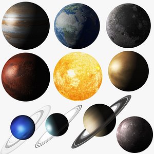 Solar System 3D Models for Download | TurboSquid