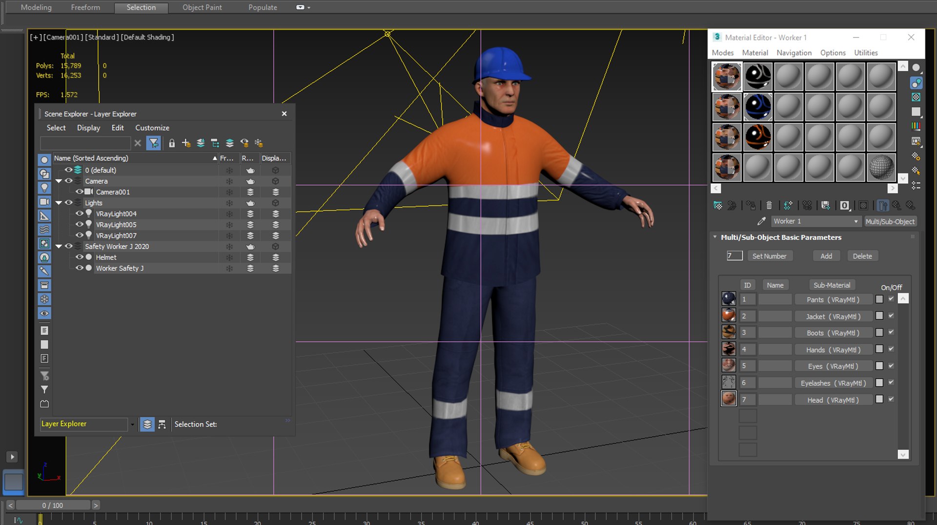 3D model safety worker j - TurboSquid 1518042