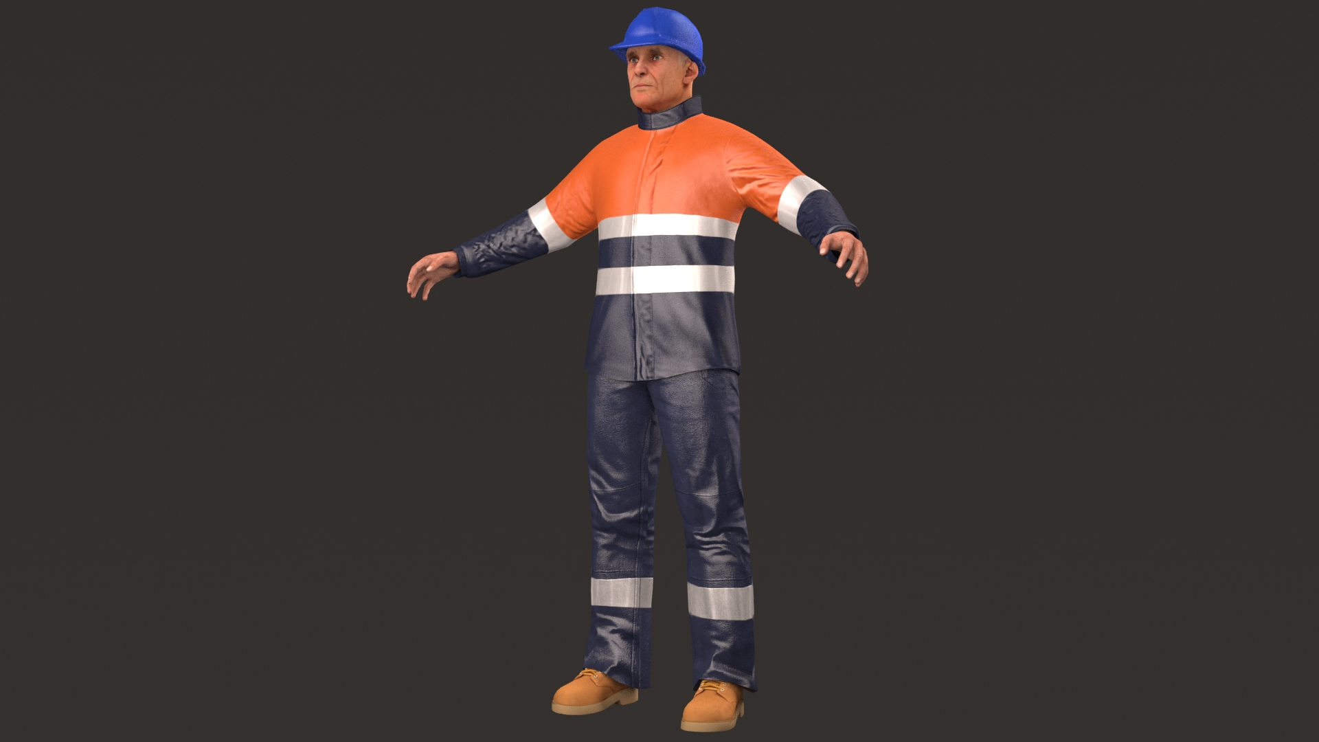 3D model safety worker j - TurboSquid 1518042