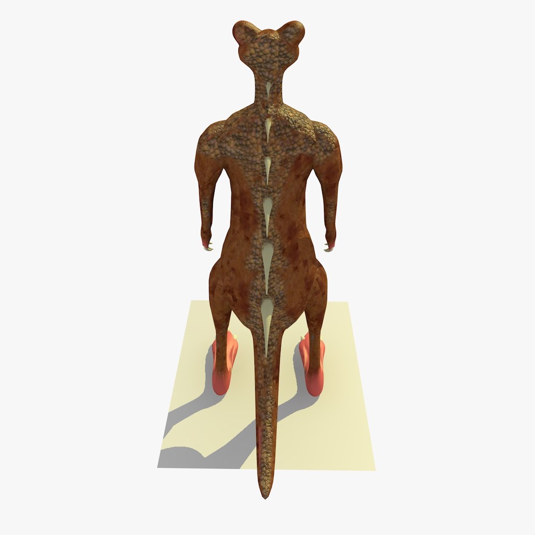 3d Mutant Kangaroo Frog Alien