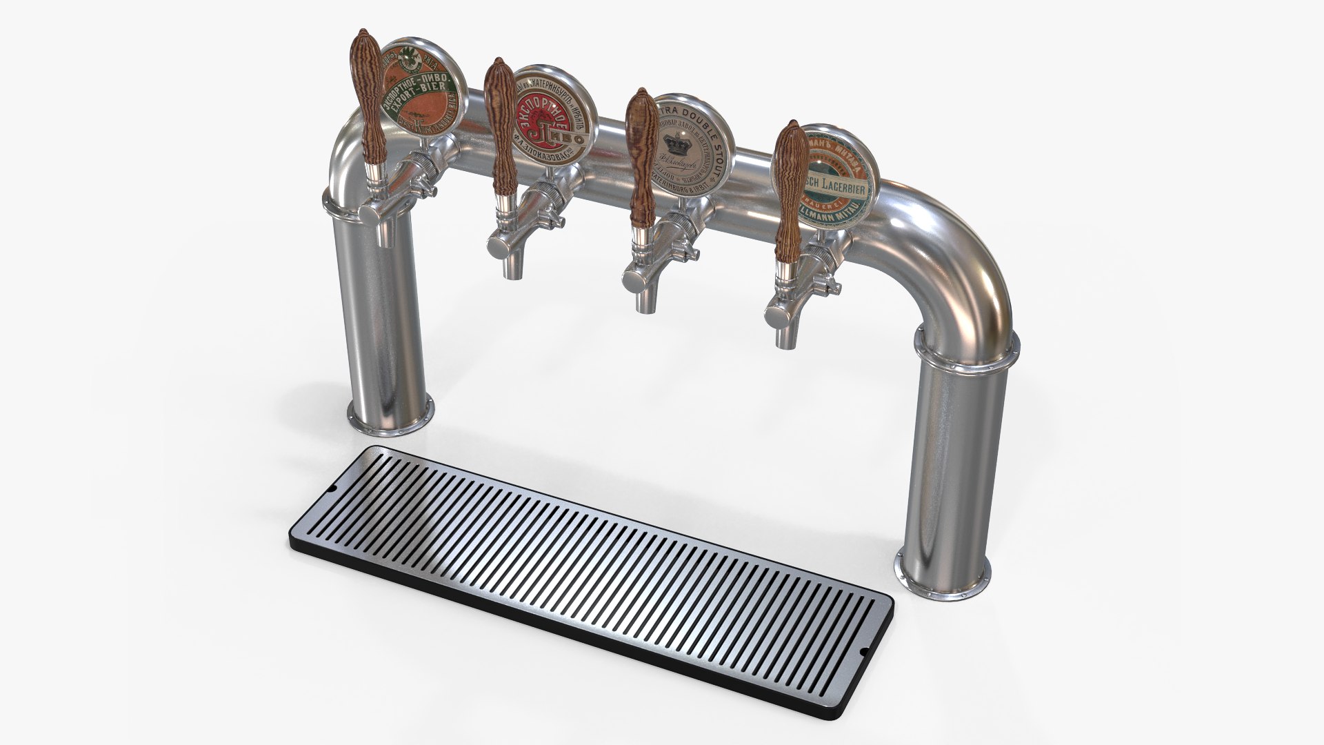 3D Beer Tower 05 - TurboSquid 1839299