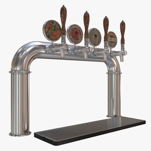 3D Beer tower 05 - TurboSquid 1839299