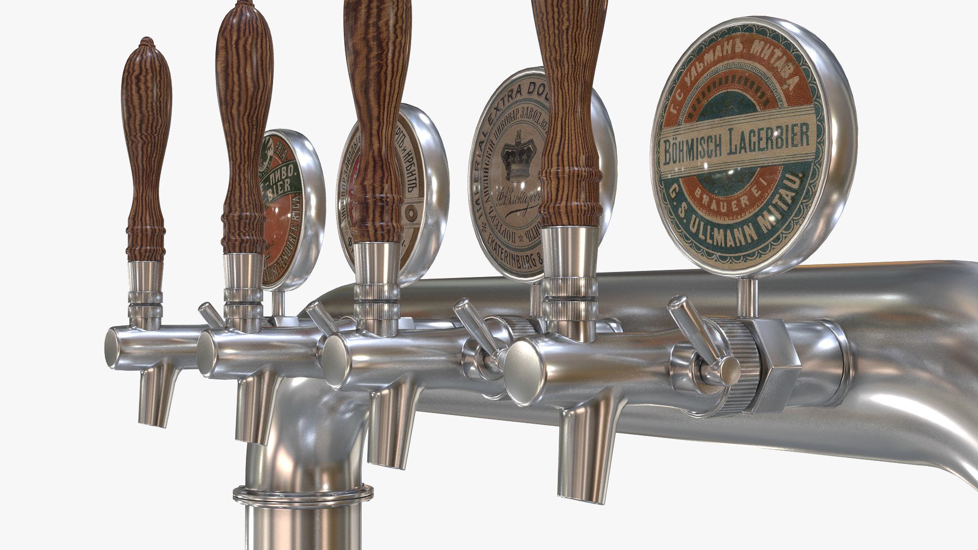 3D Beer Tower 05 - TurboSquid 1839299