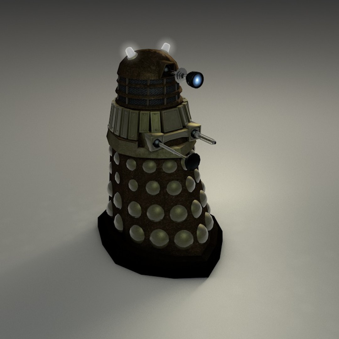 3d 3ds Dalek Games