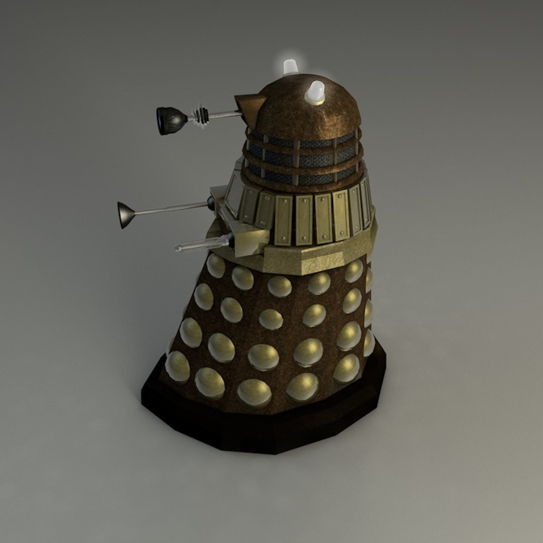 3d 3ds Dalek Games