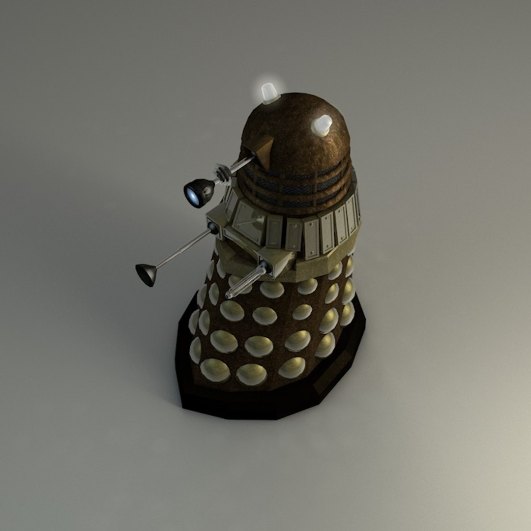 3d 3ds Dalek Games