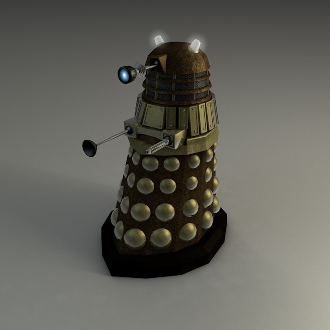 3d 3ds Dalek Games